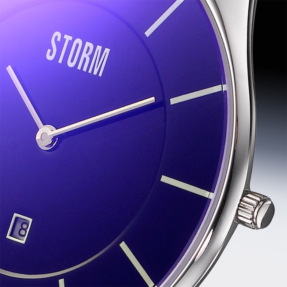 Men's STORM Slim-X Xl Lazer Blue Watch (47159/B) - StormWatches.com ...