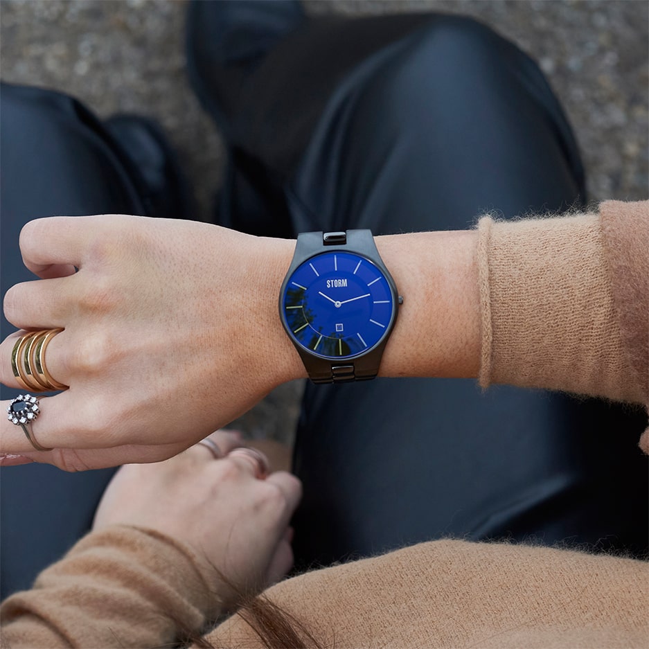 Men's STORM Slim-X Xl Slate Blue Watch (47159/SL/B) - – STORM Watches