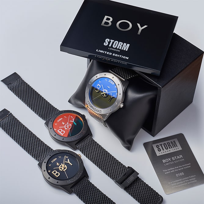 Men's STORM Boy Star Lazer Blue Watch (47484/LB) - – STORM Watches